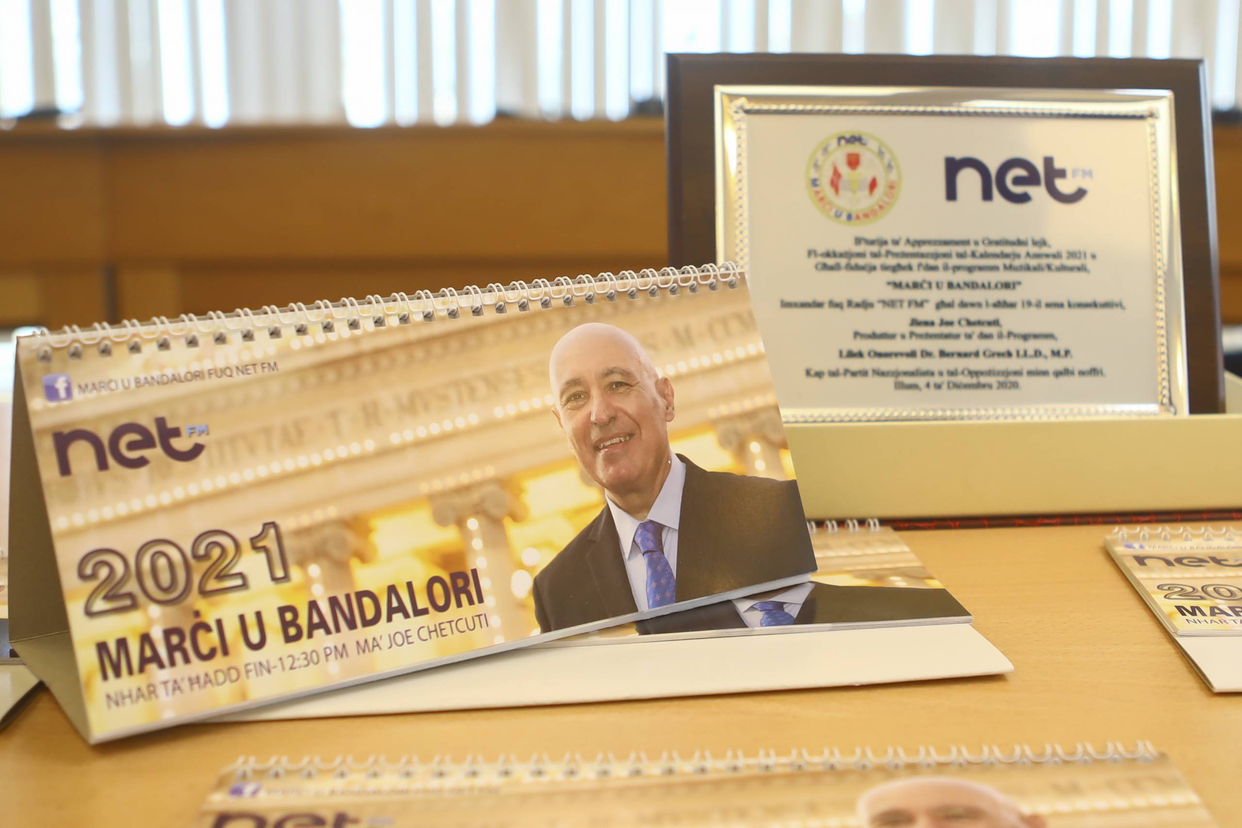 Maħruġ il-kalendarju ta' ‘Marċi u Bandalori’ f'għeluq l-20 sena tal ...