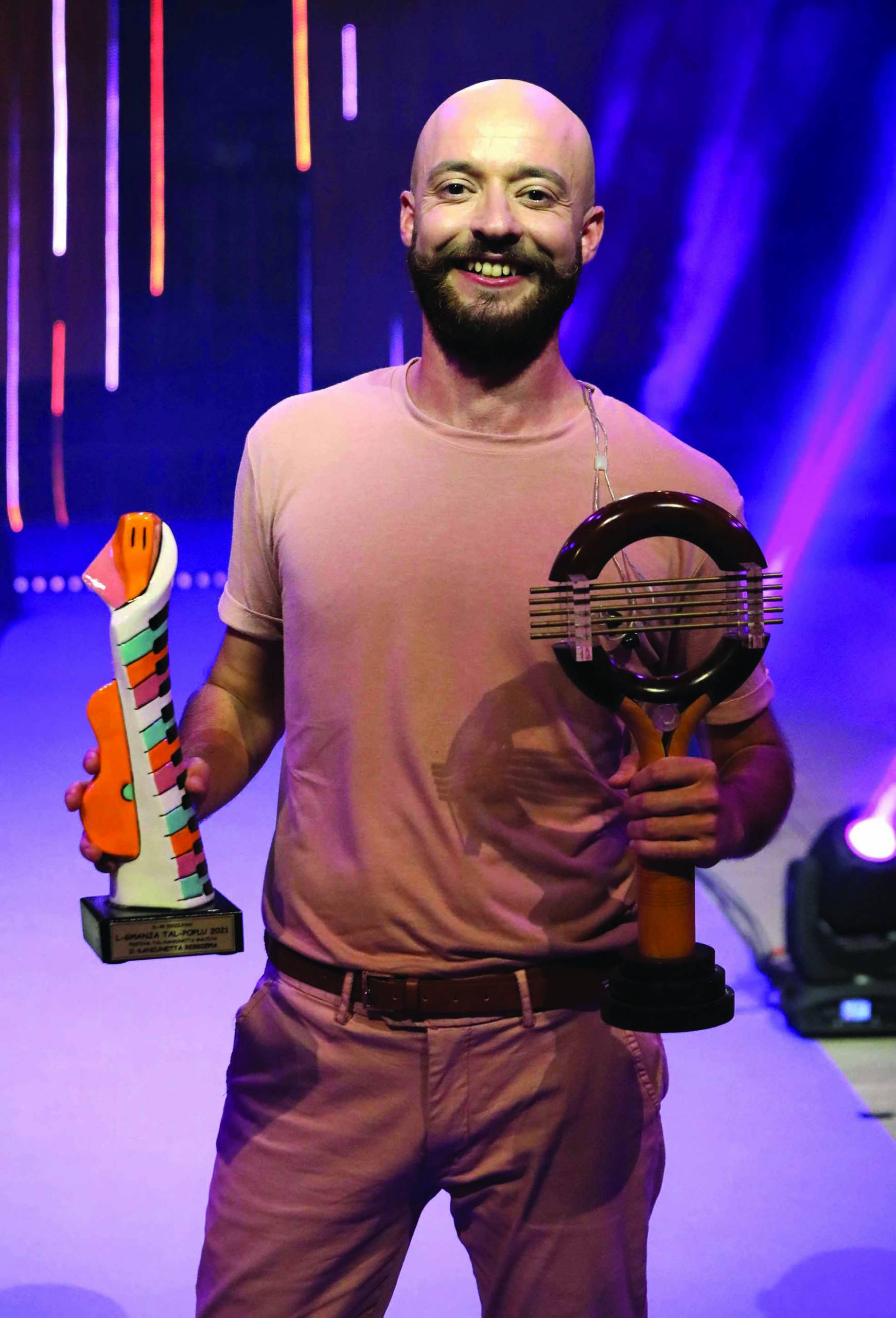 Sean Borg – rebbieħ ta’ L-Għanja tal-Poplu 2021 - NETnews